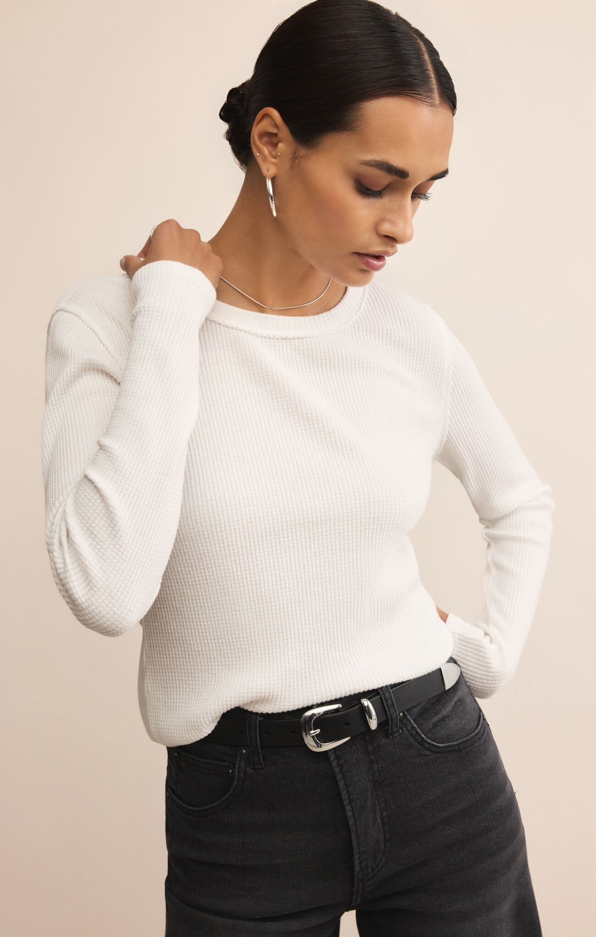 Arlet Mini Thermal Top White — Distinctively Hers