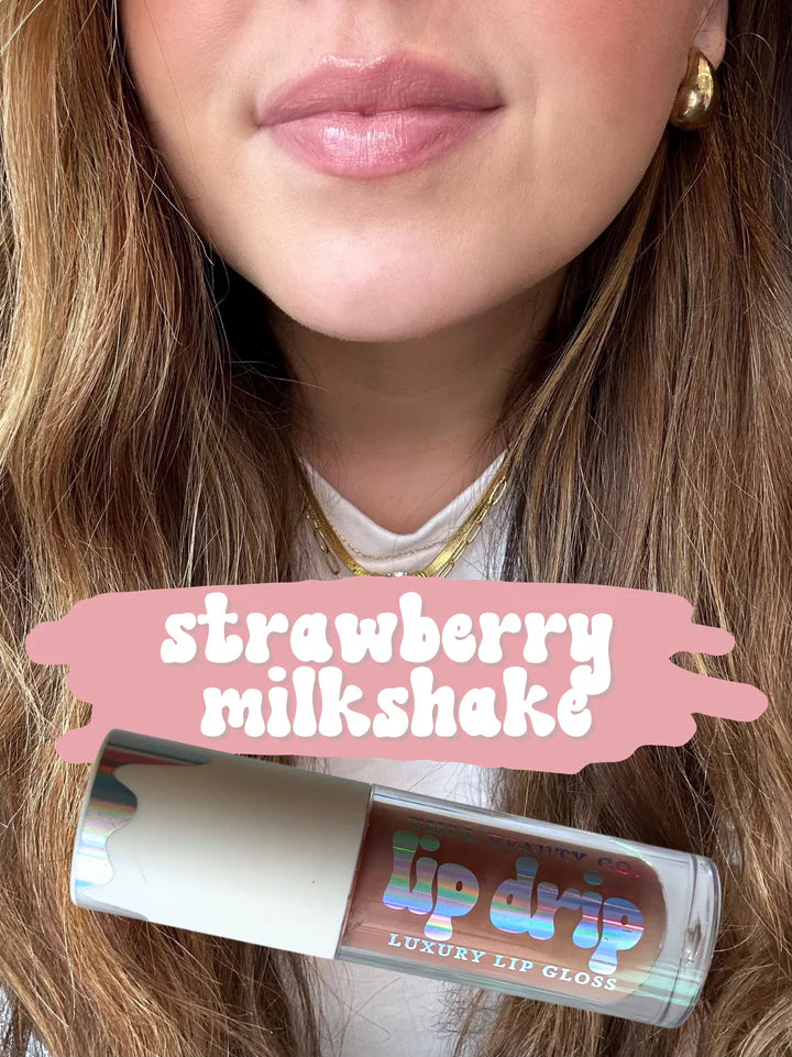 Lip Drip Luxury Gloss Strawberry Milkshake — Distinctively Hers