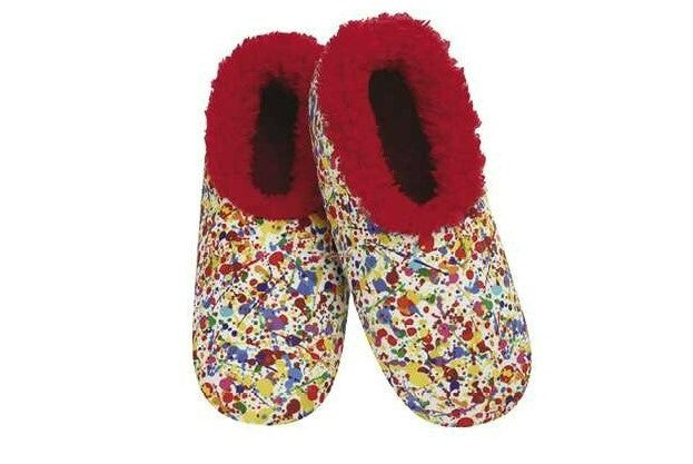 Snoozies Color Celebration Red Abstract — Distinctively Hers